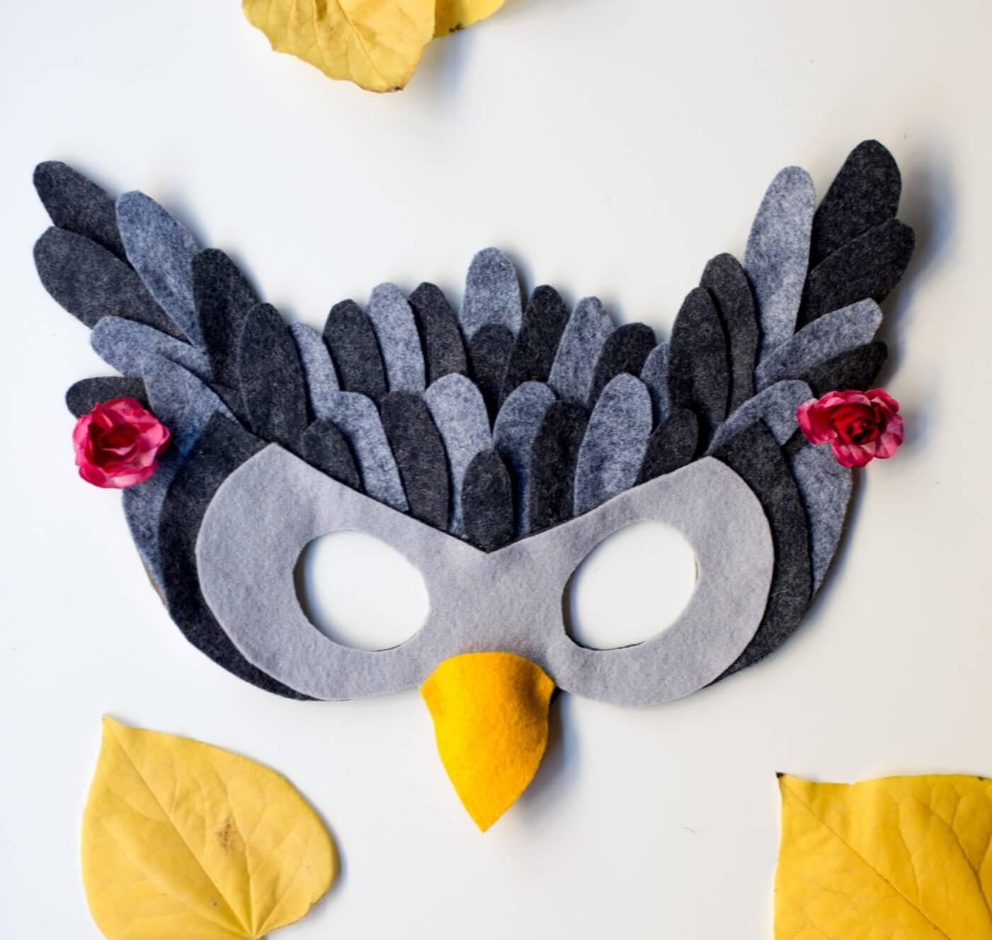How to Make DIY Felt Animal Halloween Masks - Pinspiration