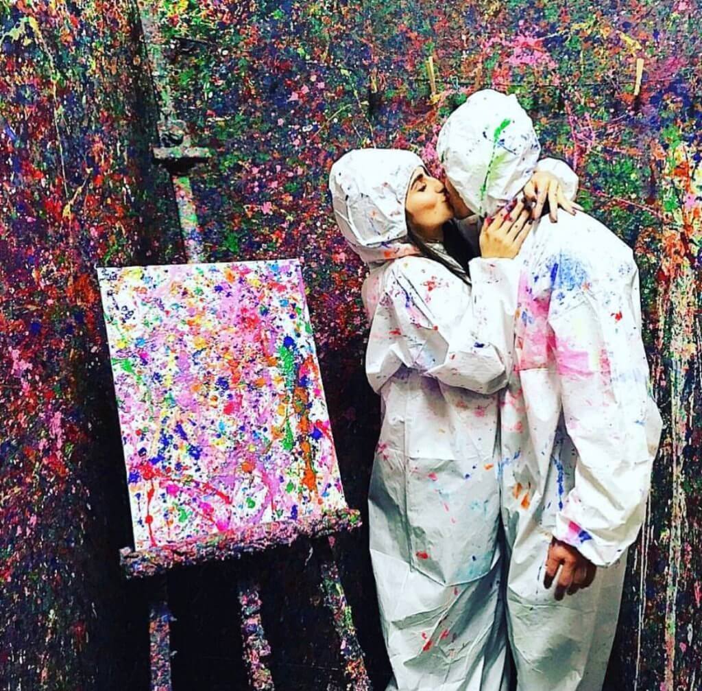 Why Splatter Rooms make the perfect date night - Pinspiration