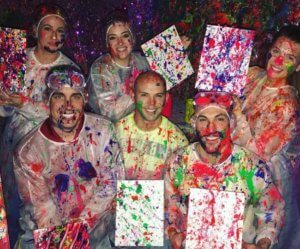 Splatter Room™ at Pinspiration - Make Splatter Art