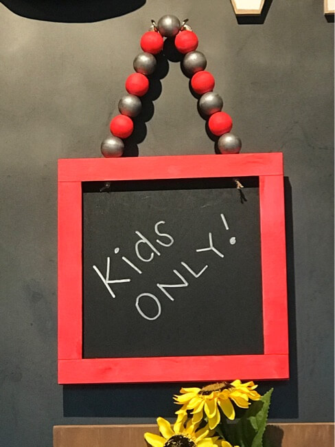 Framed Beaded Sign - $32 - Pinspiration