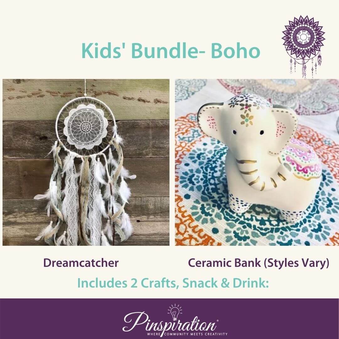 Kids Bundle-Boho - $40 for one child; $60 for 2 kids - Pinspiration