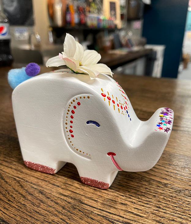 Boho Elephant Bank- $25 - Pinspiration