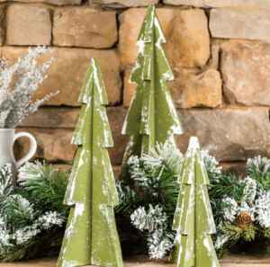 Slotted Tree Bundle (set of 3) - $48 - Pinspiration