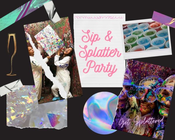Adult Sip & Splatter Party™ - Pinspiration
