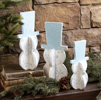 Seasonal Slotted Designs (Set of 3) - $48 - Pinspiration