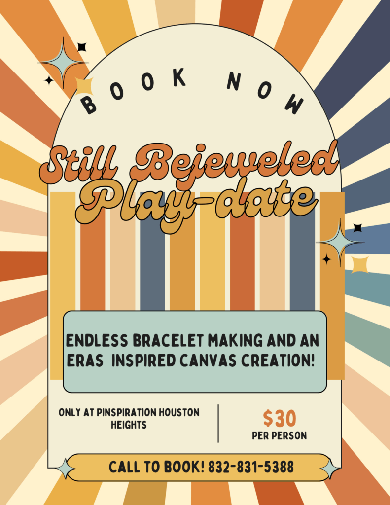 Still Bejeweled Playdate - $30 per person - Pinspiration