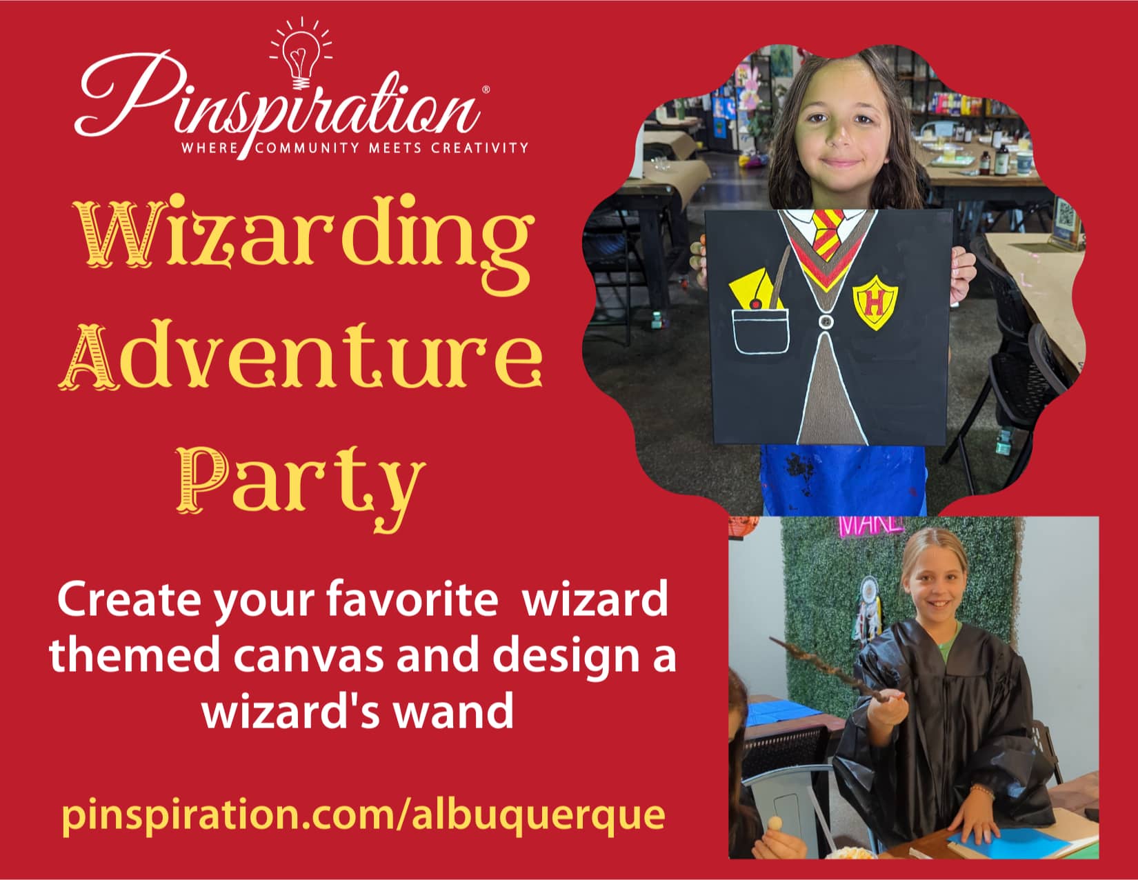 Wizarding Adventure Party - Pinspiration