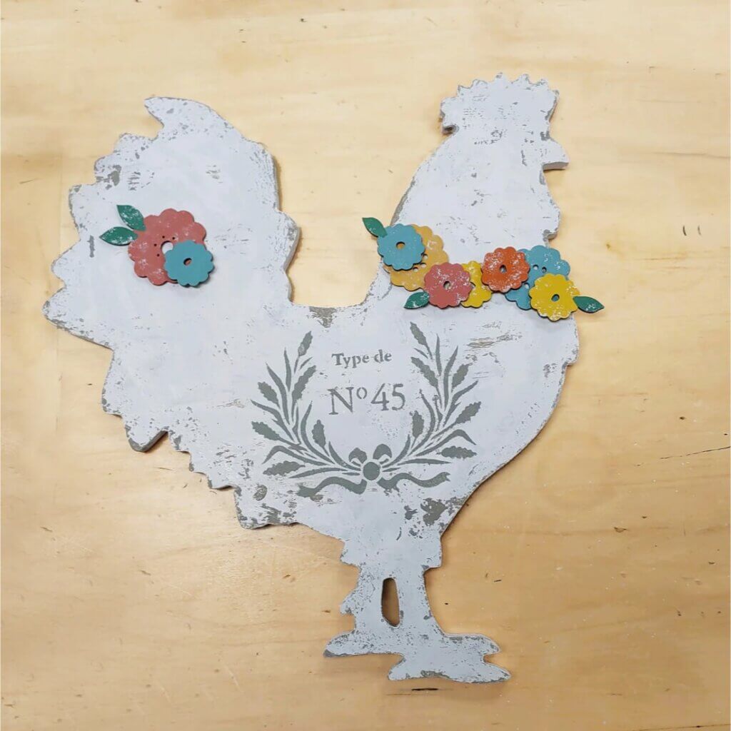 Rooster Shape - $45 - Pinspiration