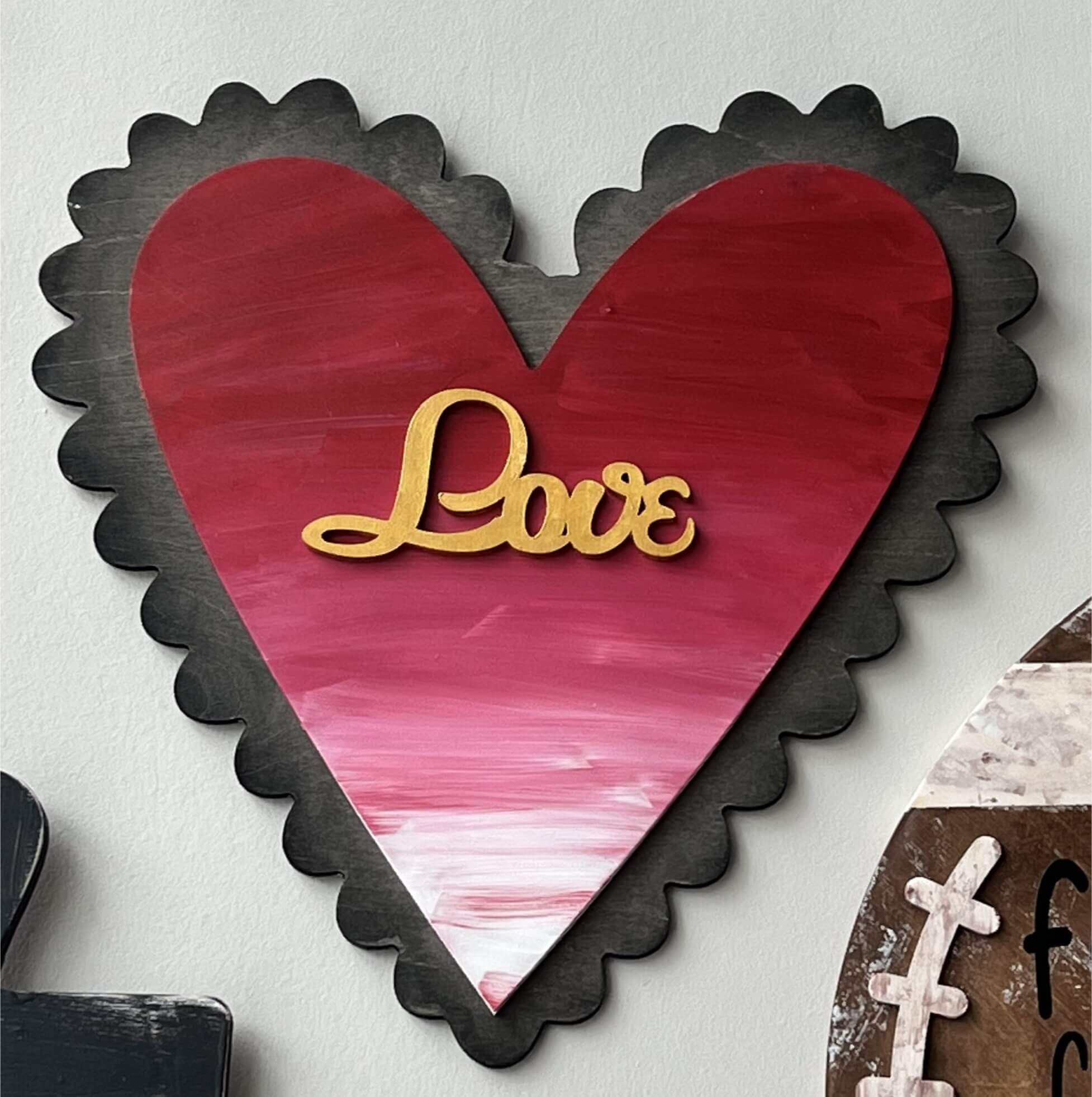 Layered Heart Decor - $50 - Pinspiration