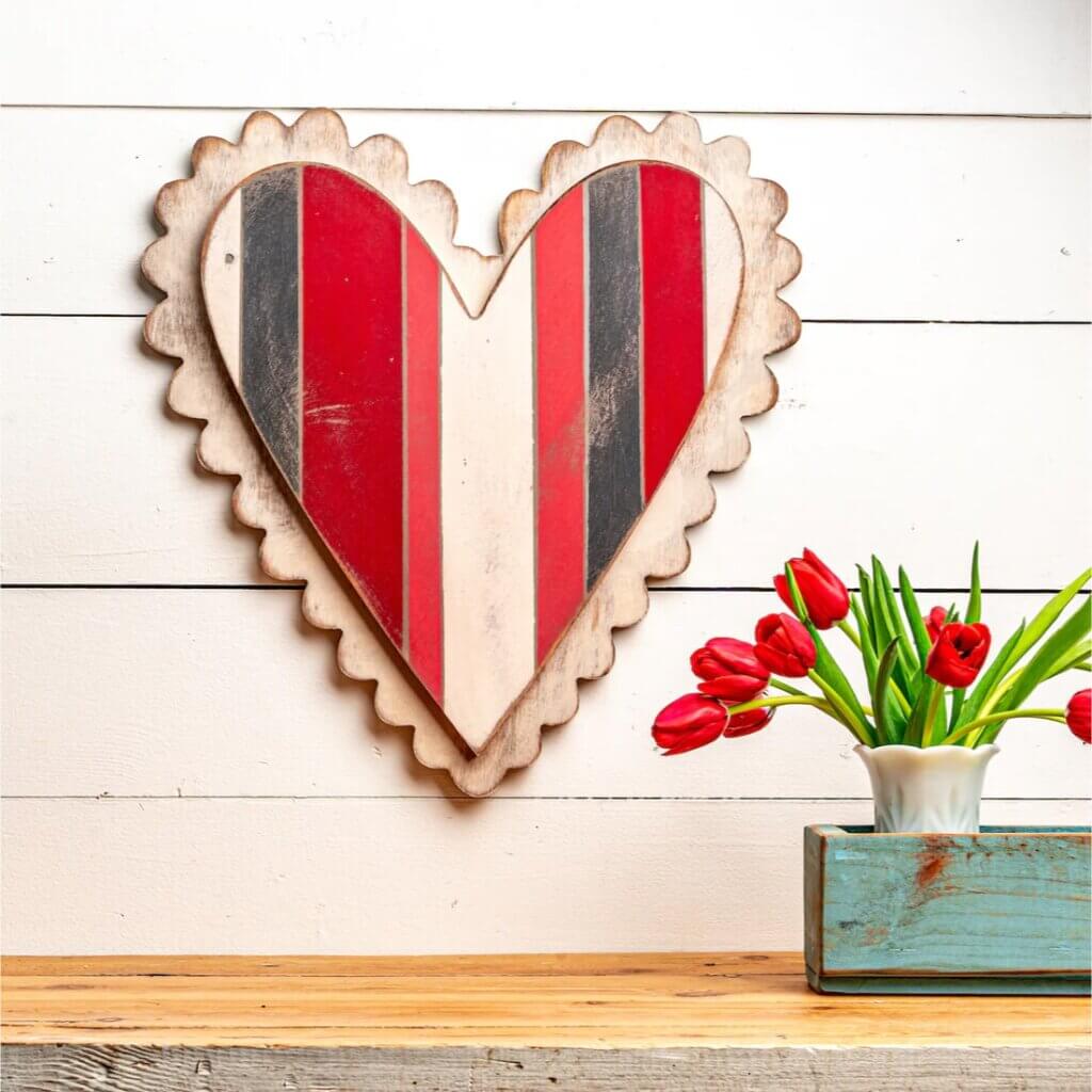 Layered Heart Decor - $50 - Pinspiration