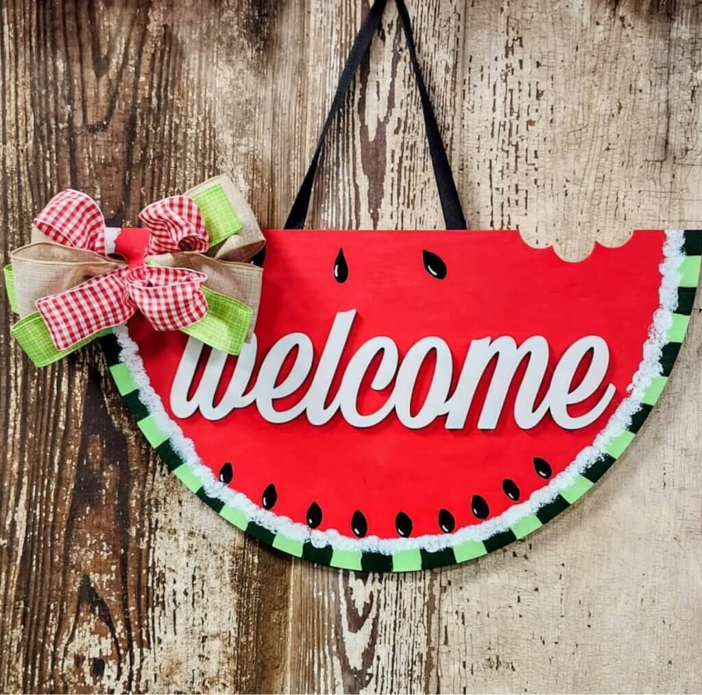 Watermelon Wood Cutout- $49 - Pinspiration